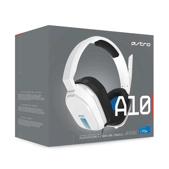 Logitech Astro A10 HEADSET PS4 XBOX ONE 3.5MM 939-001845 - TICOTEK.COM
